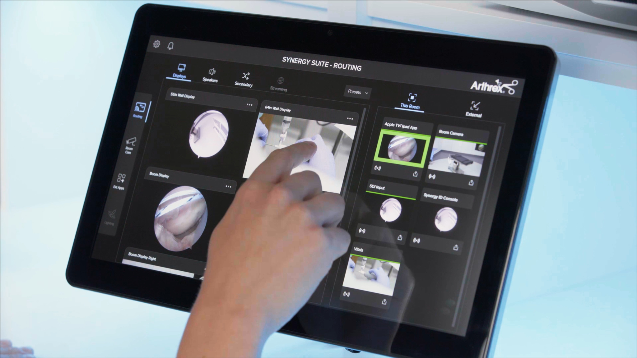 Arthrex - Synergy Matrix™ OR Video Integration Overview