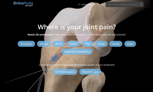 Arthrex - Patient Experience Tools