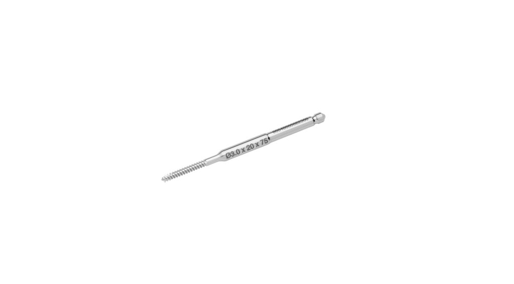 Arthrex - 3.0mm x 20mm x 75mm Threaded Half Pin - 1416-075