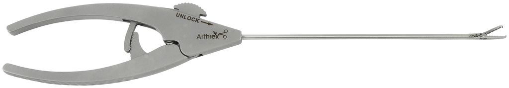 Arthrex - Graspers, Mini Straight Tip, ø2.75 mm 15° Up Curved Shaft w ...