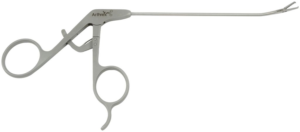 Arthrex - Grasper, Mini Straight Tip, ø2.75 mm 15° Up Curved Shaft w/SR ...