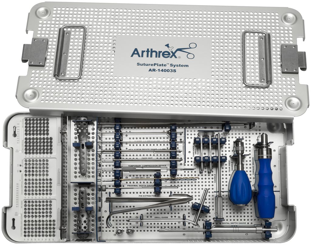 Arthrex - SuturePlate Instrument Set - AR-14003S