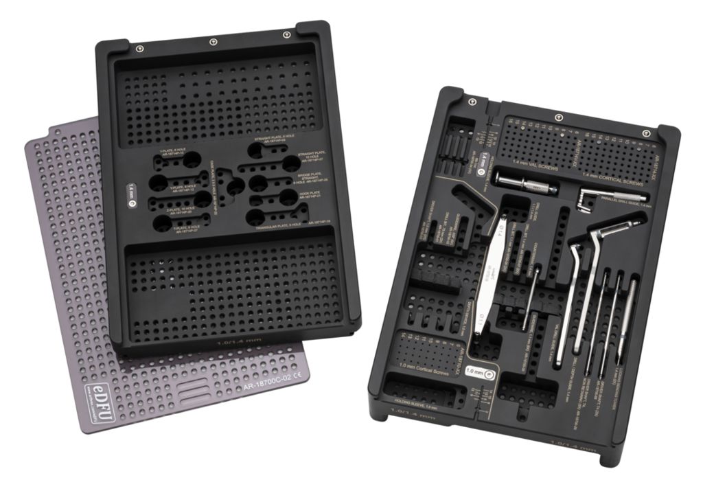 Arthrex - Mini Comprehensive Fixation System, 1.0 / 1.4 mm Set - AR ...