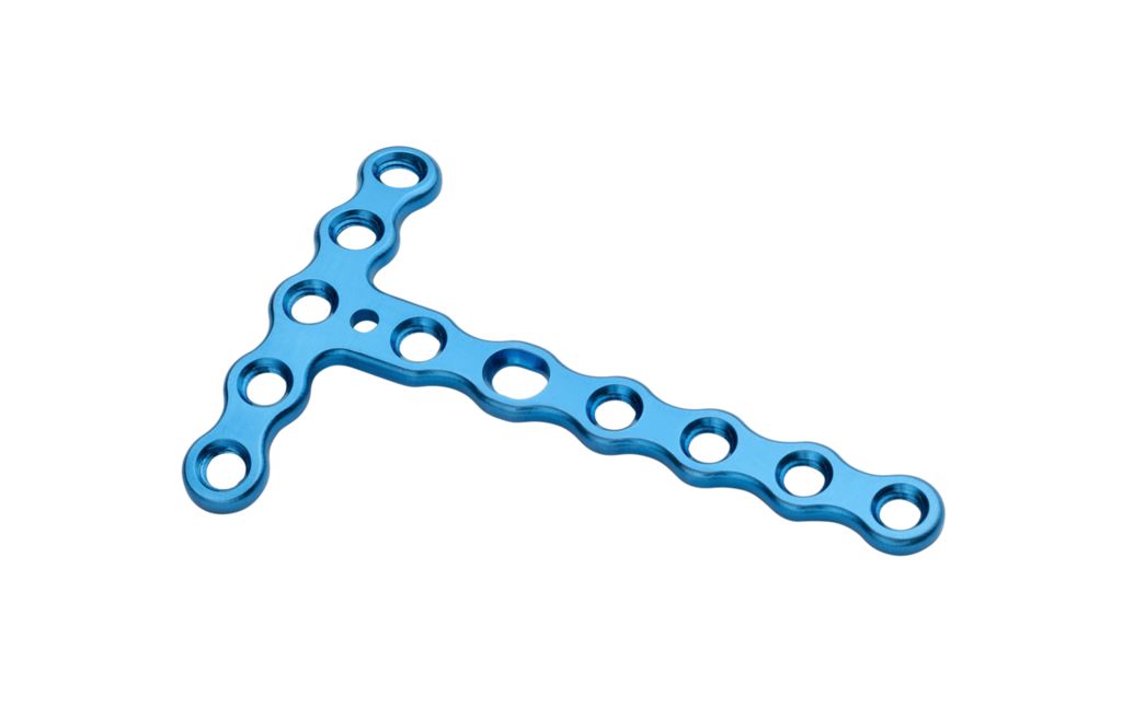 Arthrex - Wide T-Plate, 2.0 mm, 6 Hole - AR-18720P-43