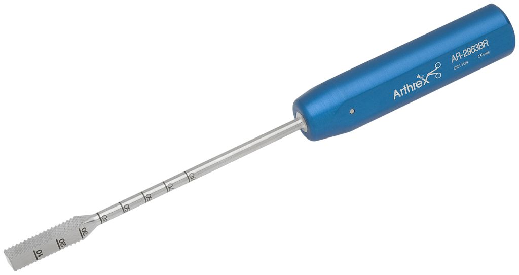 Arthrex - Dilating Rasp, Slot, Meniscal Allograft - AR-2963BR