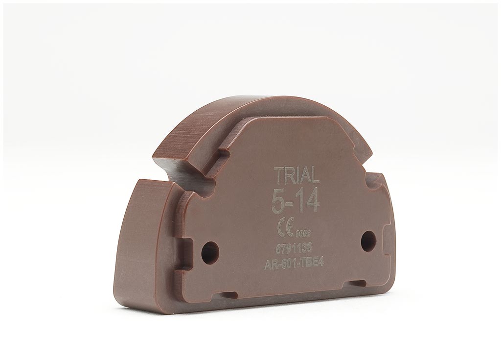 Arthrex - iBalance UKA, Tibial Bearing Trial, Size 5, 14 mm Thickness ...