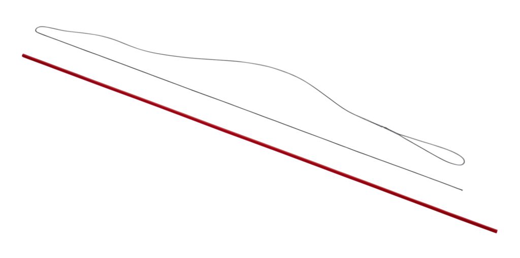 Arthrex - #2 FiberSnare mit FiberWire #2, Geflochtener Polyblend Faden ...