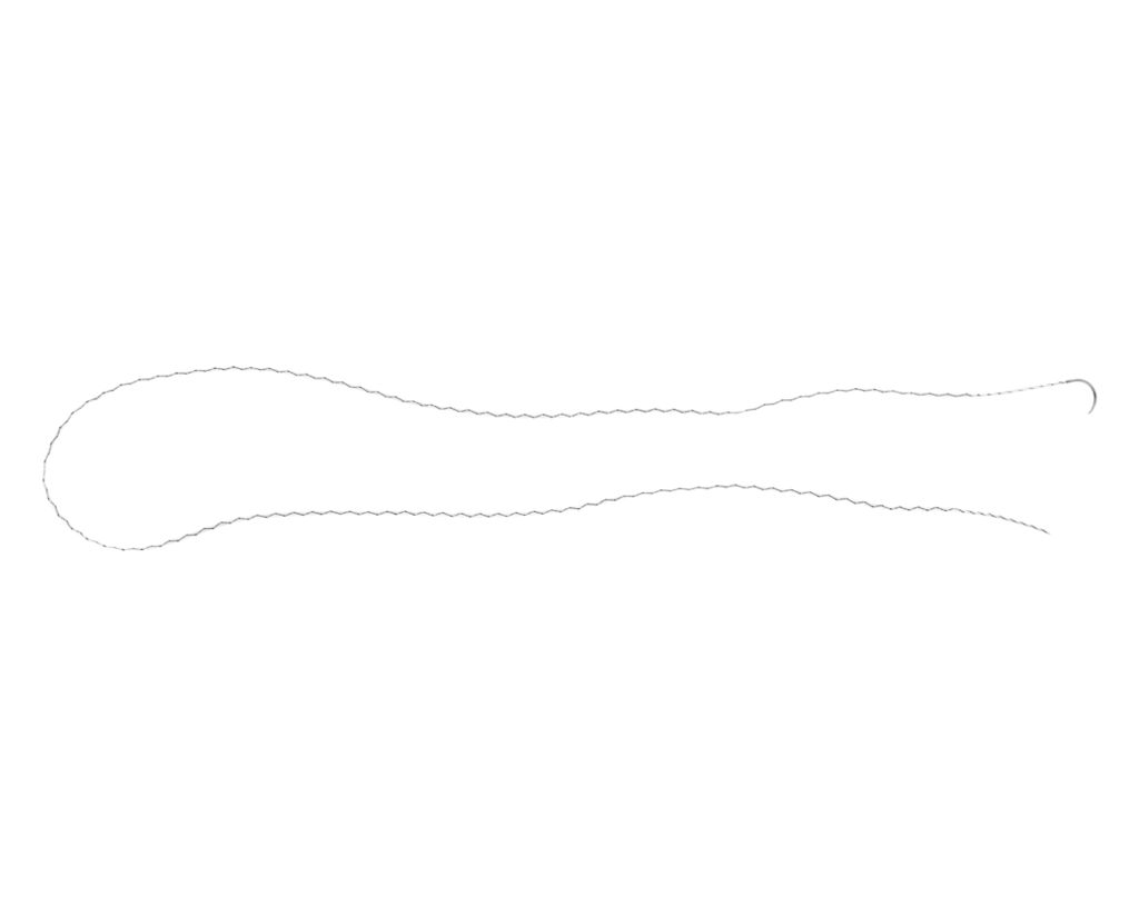 Arthrex - SutureTape, 1.3 mm, 40 in (White/Black) with Tapered Ends and ...