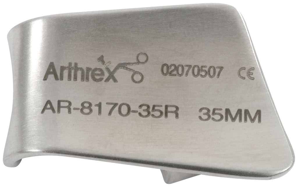 Arthrex - Modular Soft Tissue Retractor Replacement Paddle, 35 mm, R ...