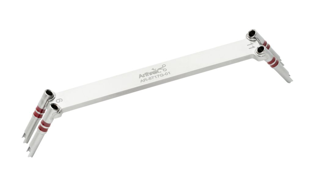 Arthrex - DynaNite Staple Drill Guide, 9 / 11 mm - AR-8717G-01