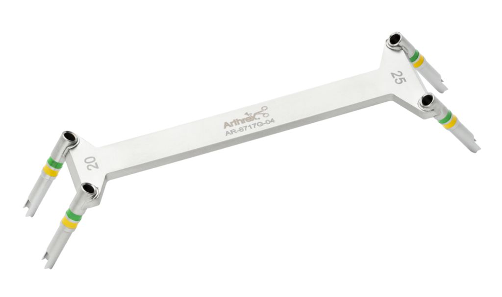 Arthrex - DynaNite Staple Drill Guide, 20 / 25 mm - AR-8717G-04