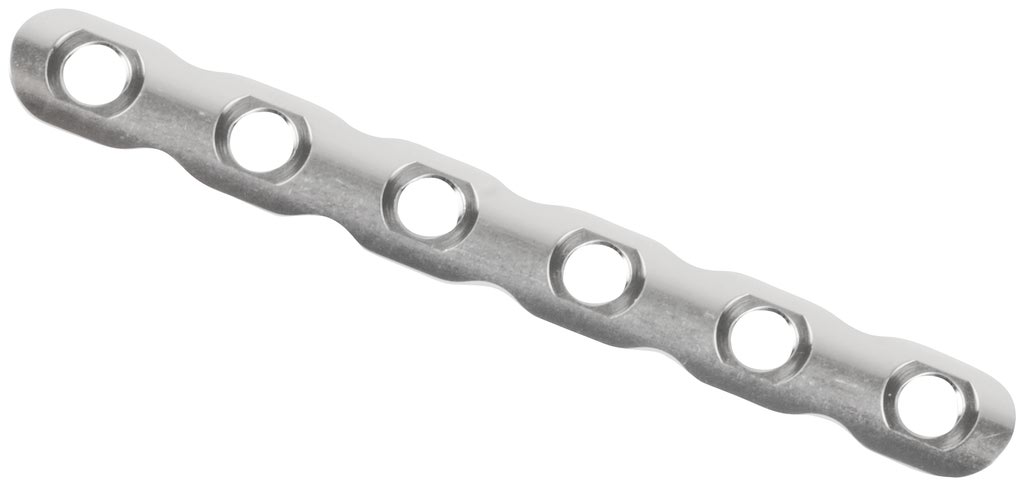 Arthrex - Locking Third Tubular Plate, SS, 6H - AR-8943T-06