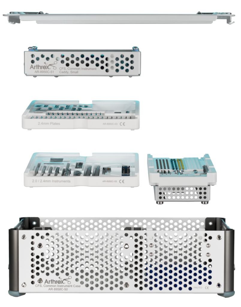 Arthrex - CFS, Small Instrument Case - AR-8950C-50