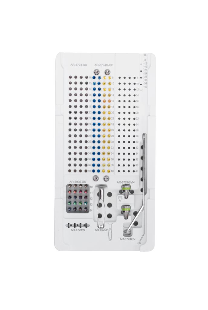 Arthrex - CFS, 2.0/2.4 mm Screw and Instrument Caddy - AR-8950C-52