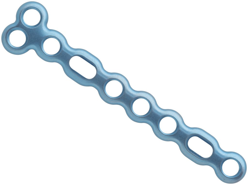 Arthrex - Low Profile T-Plate, 2.4 mm, 7 Hole - AR-8952MT-07