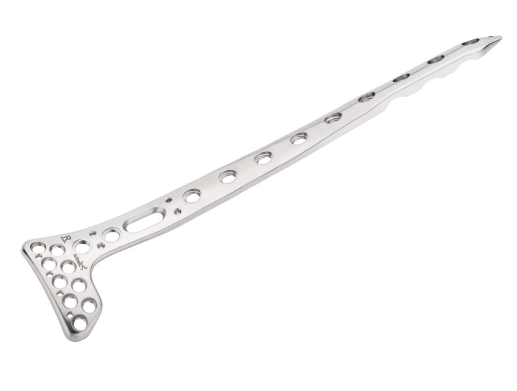 Arthrex - Anterolateral Distal Tibia Plate, Right, 12H - AR-8963AR-12