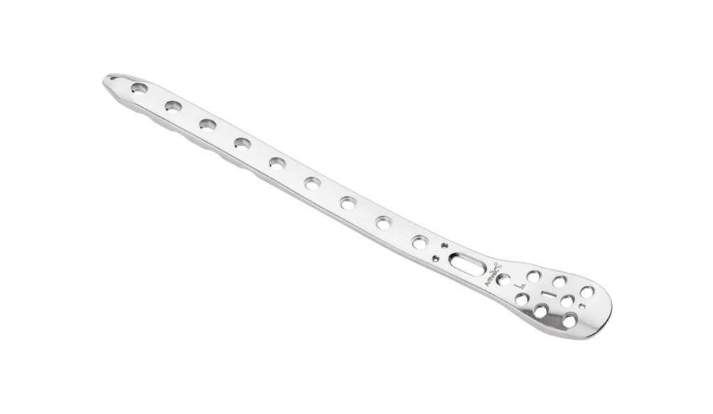 Arthrex - Medial Distal Tibia Plate, Left, 10H - AR-8963ML-10