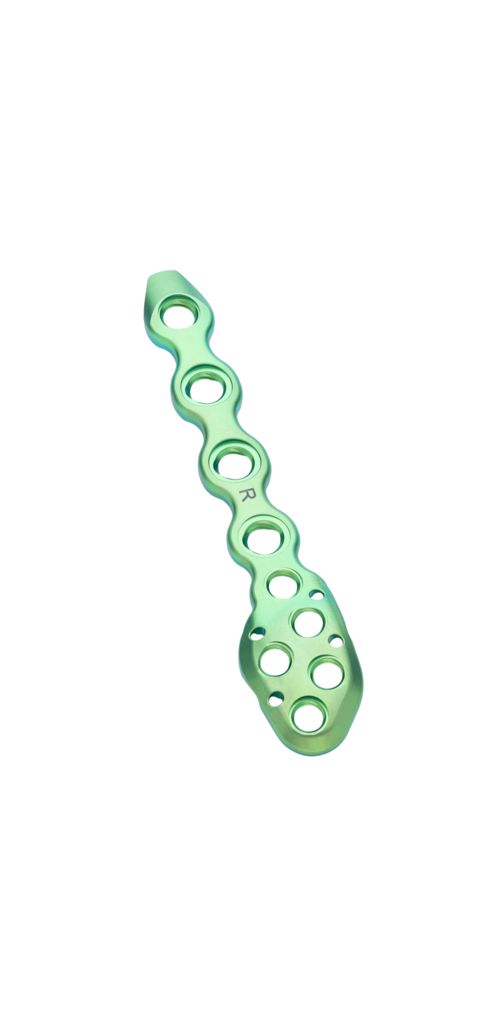 Arthrex - Locking Distal Fibula Plate, Right, 4 Hole - AR-9943BR-04