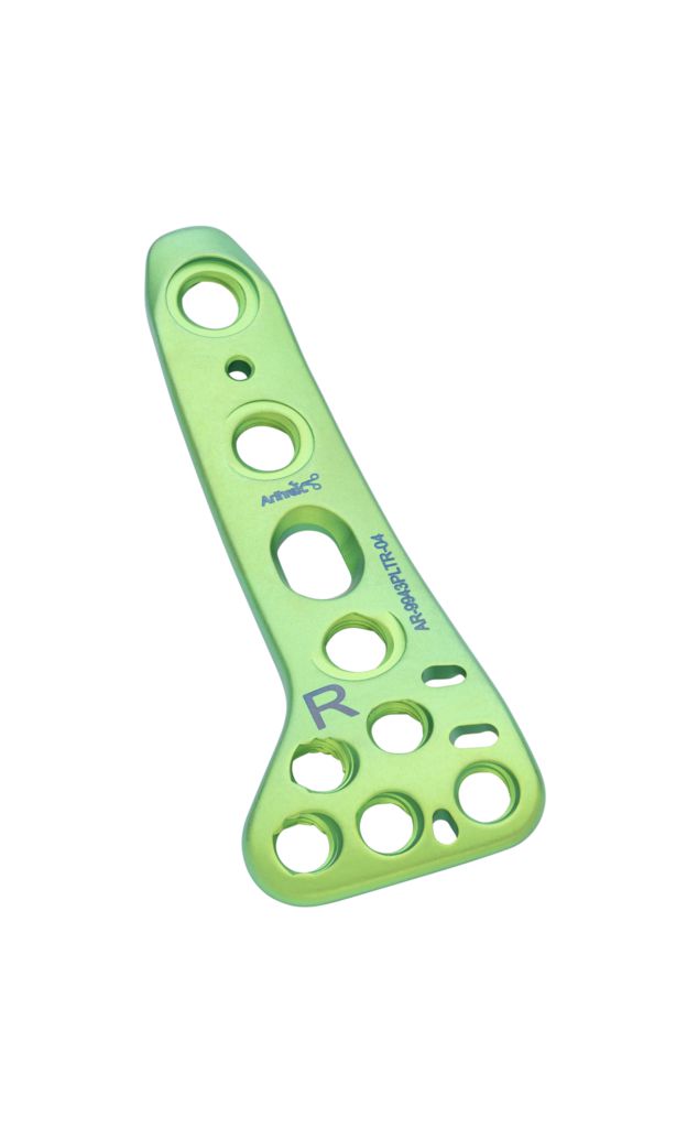 Arthrex Posterolateral Distal Tibia Plate Titanium Right 4 Hole Ar 9943pltr 04
