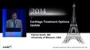 Arthrex - Cartilage Treatment Options Update