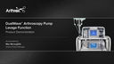 Arthrex - DualWave™ Arthroscopy Pump Lavage Function
