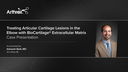 Arthrex - Treating Articular Cartilage Lesions in the Elbow with ...