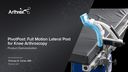 Arthrex - PivotPost Full Motion Lateral Post for Knee Arthroscopy