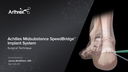 Arthrex - Achilles Midsubstance SpeedBridge™ Implant System