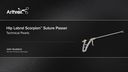 Arthrex - Hip Labral Scorpion™ Suture Passer